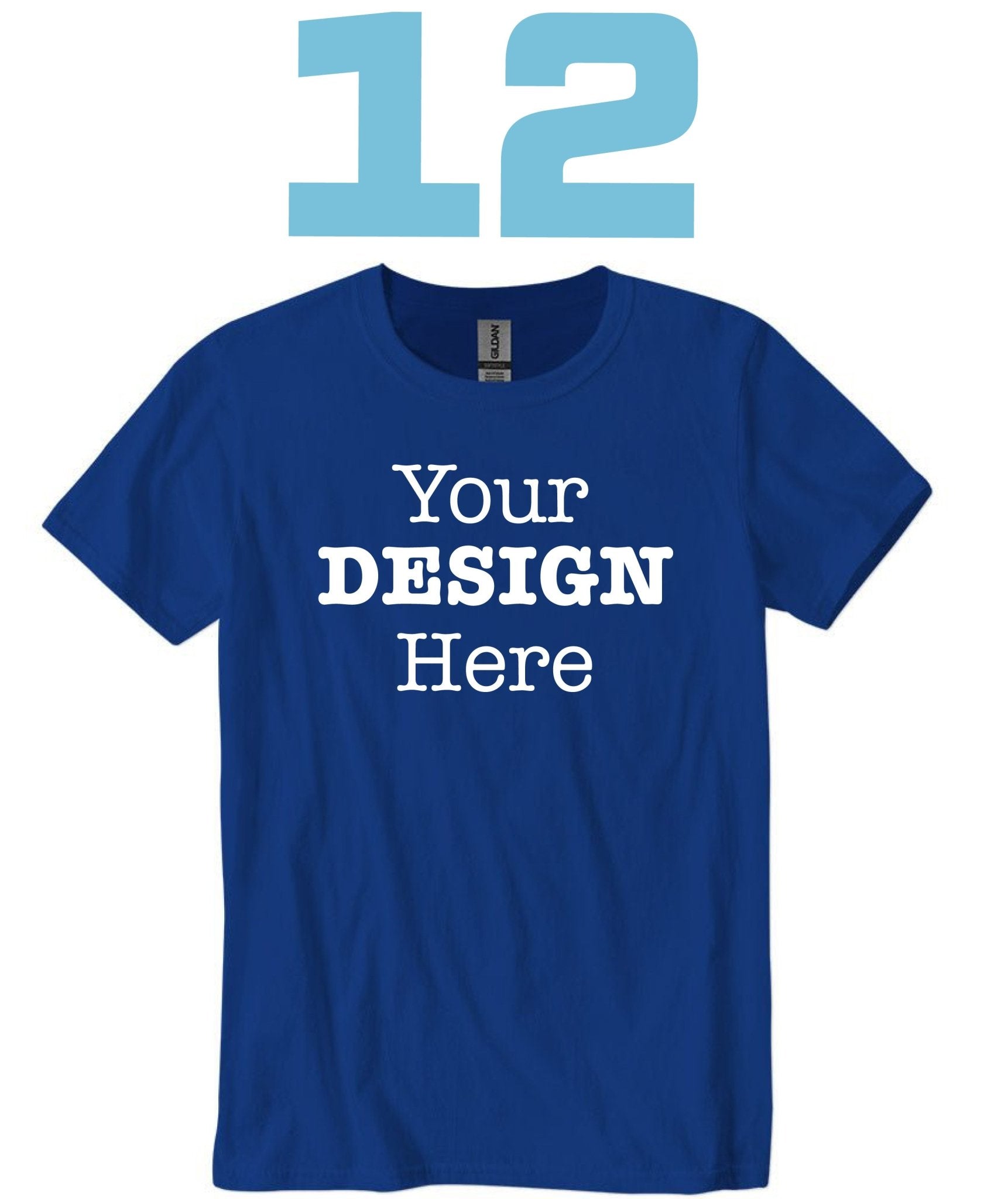 12 Custom Gildan Softstyle Tees | Phoenix – Twisted Swag, Inc.